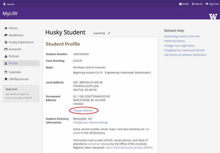 Before Arriving at UW - ISHIP